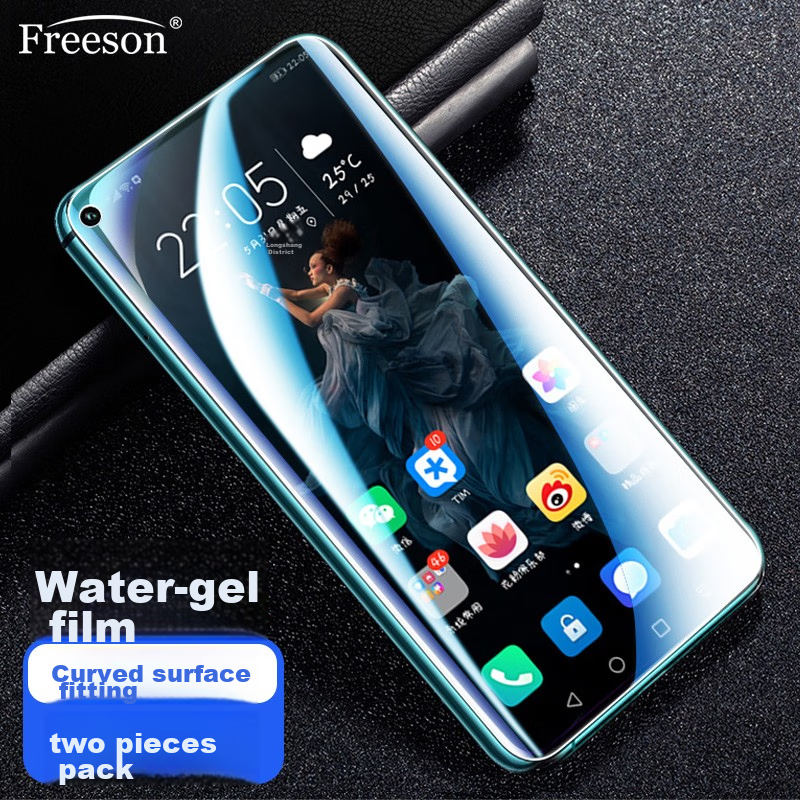 Freeson High-Definition Hydrogel Film for Honor 20S, Honor 20/Honor 20 Pro Hydrogel Film, 3D Full-Screen Phone Protective Film, Soft Film [Two-Pack]