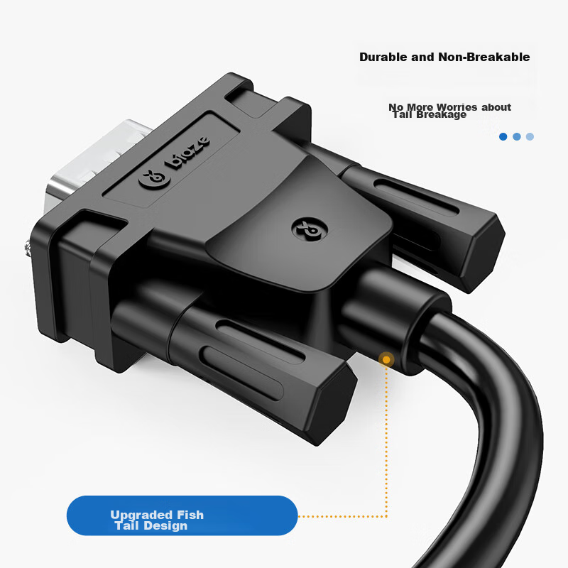 Biaze VGA Cable, 5 Meters, VGA3+9 Pure Copper Core High-Definition Video Cable, Laptop to TV Monitor Projector HD Video Adapter Cable Extension Cord, XL15