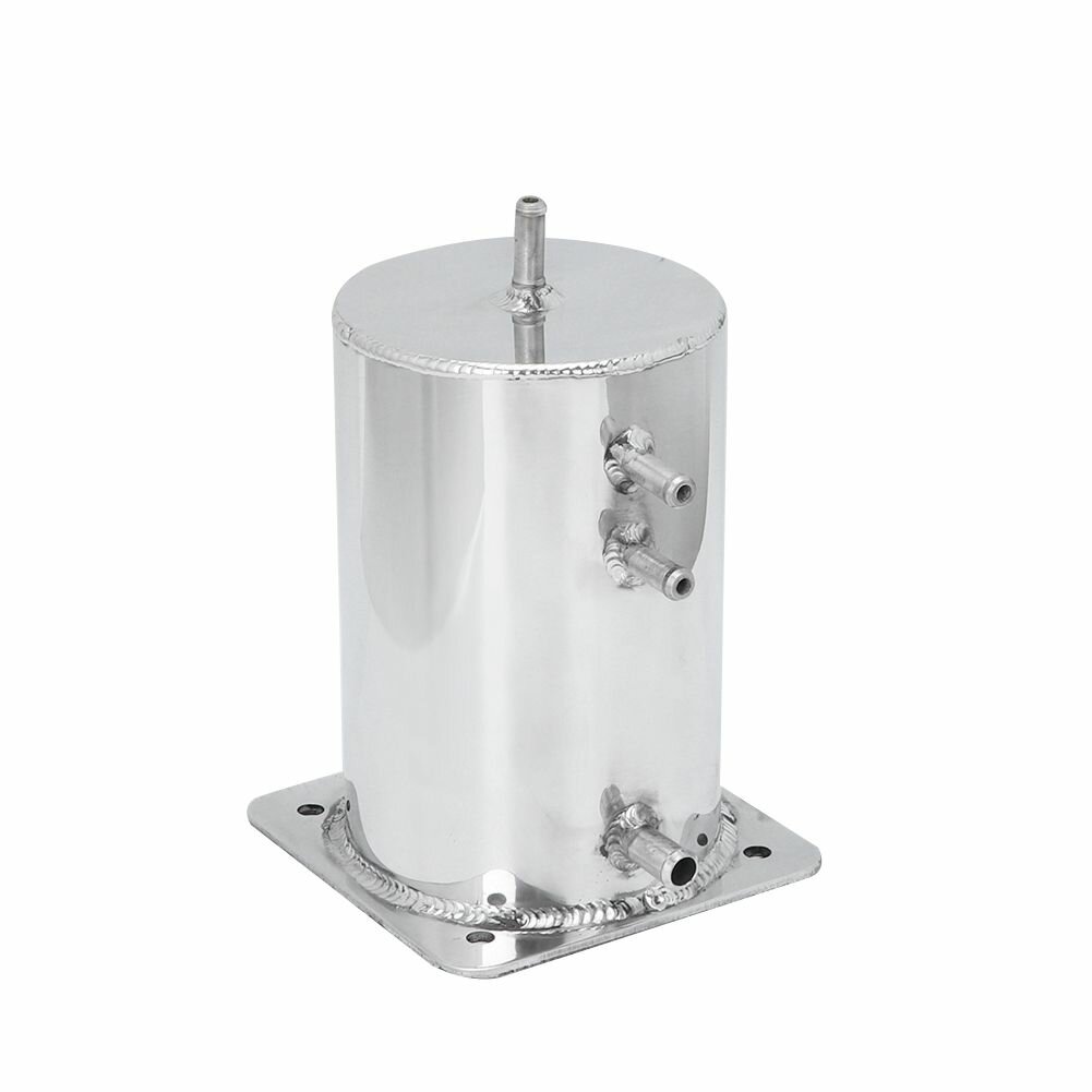 Полированный алюминиевый топливный бак 2L с расширительными баками для дрифта/ралли