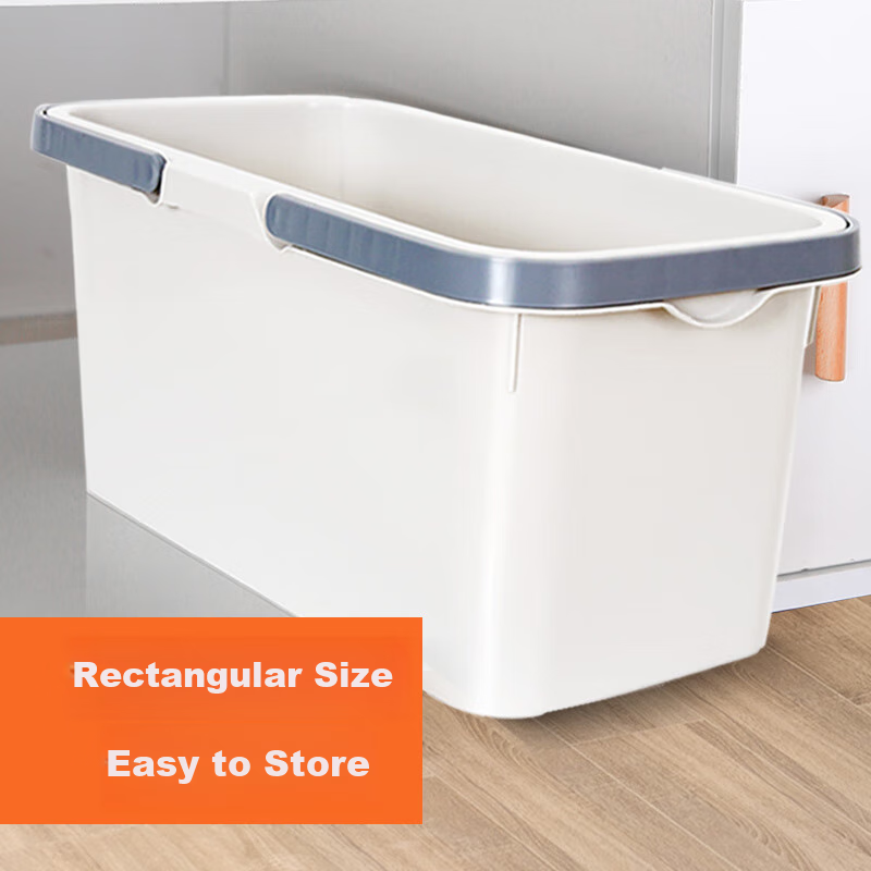 Lilin Rectangular Water Bucket, Mop Washing Basin, Large Diameter Household Mop Bucket, Pet Bathing And Car Washing Basin, Portable Bucket, 45cm