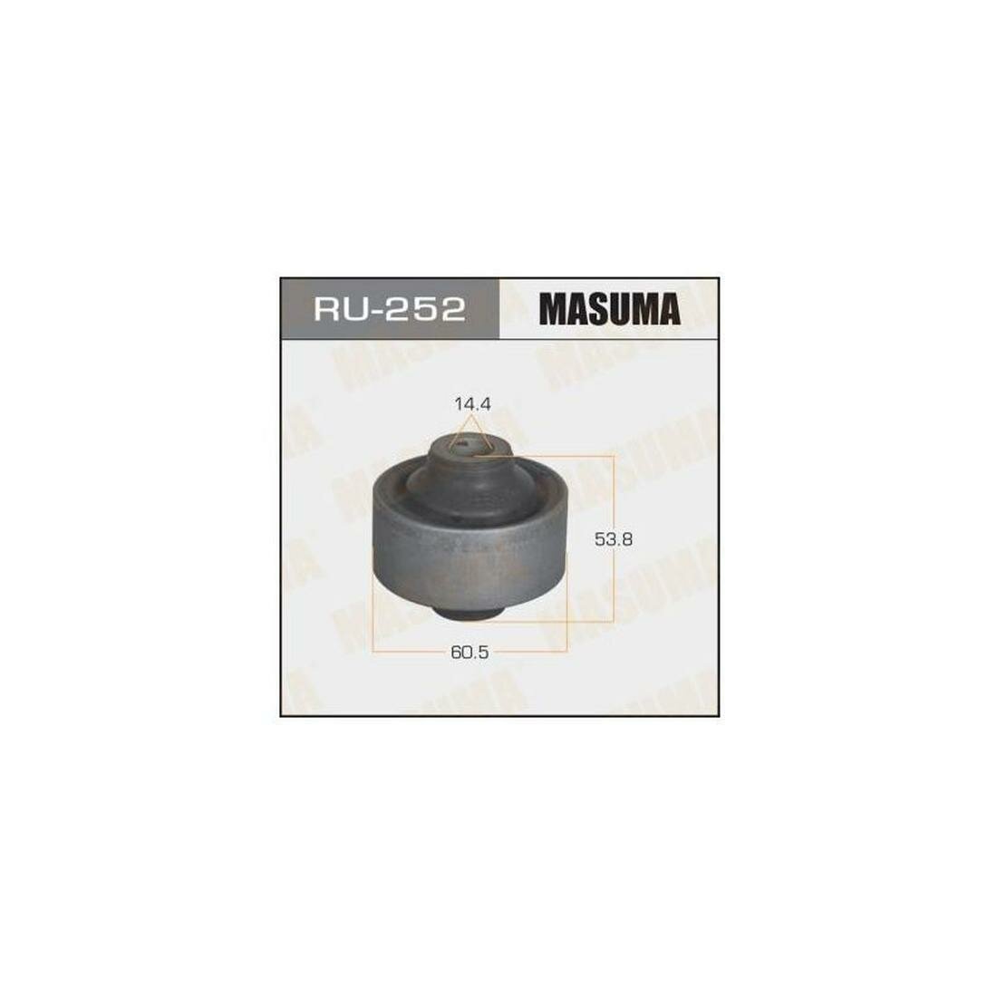 Сайлентблок для автомобилей Masuma RU252 (комплектующие и запчасти для авто)