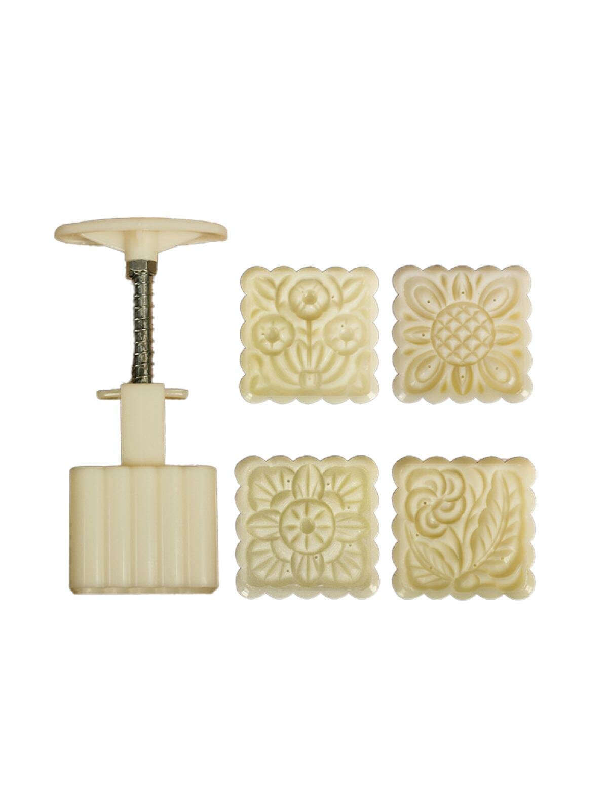 Набор форм для лунных пряников разных форм, инструмент для украшения лунных пряников из мастики, сделанный своими руками на праздник середины осени