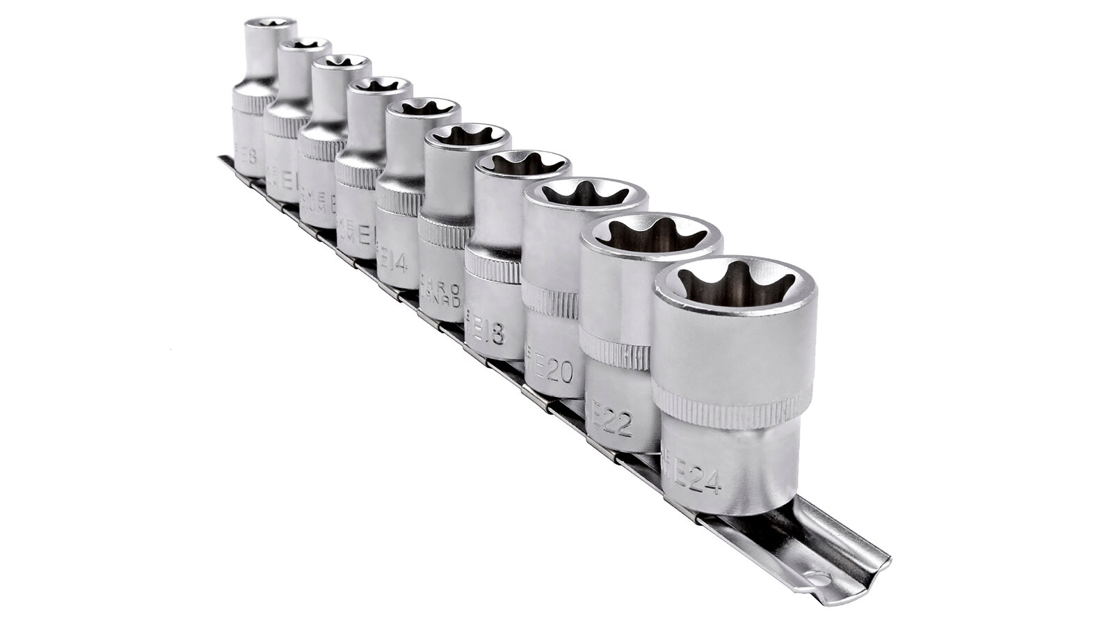 Набор головок AV Steel torx 1/2 E8-E24 10 предметов