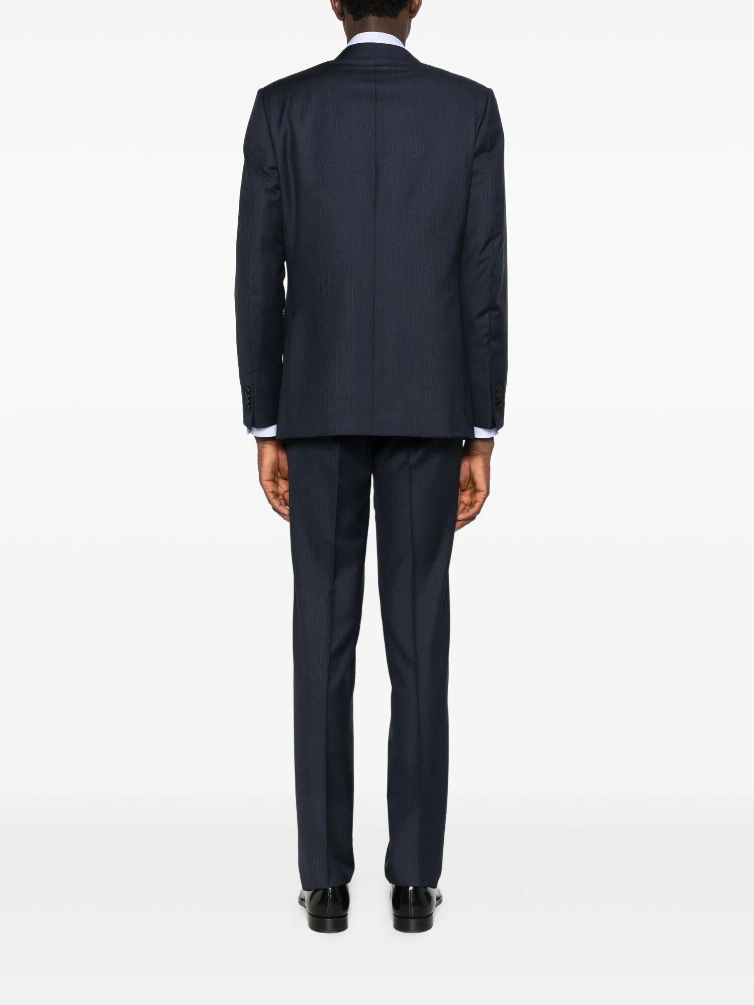 Комбинезон Ermenegildo Zegna Pinstripe two-piece suit, размер 54, синий — фото 1