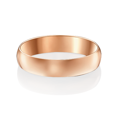 Кольцо, красное золото, 585 проба