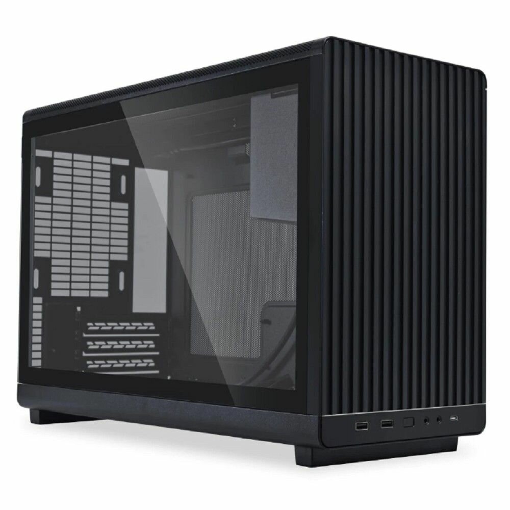 Lian Li Корпус Корпус A3 - mATX TG Black Tempered Glass Edition Bottom Dust Filter G99. A3X.10R