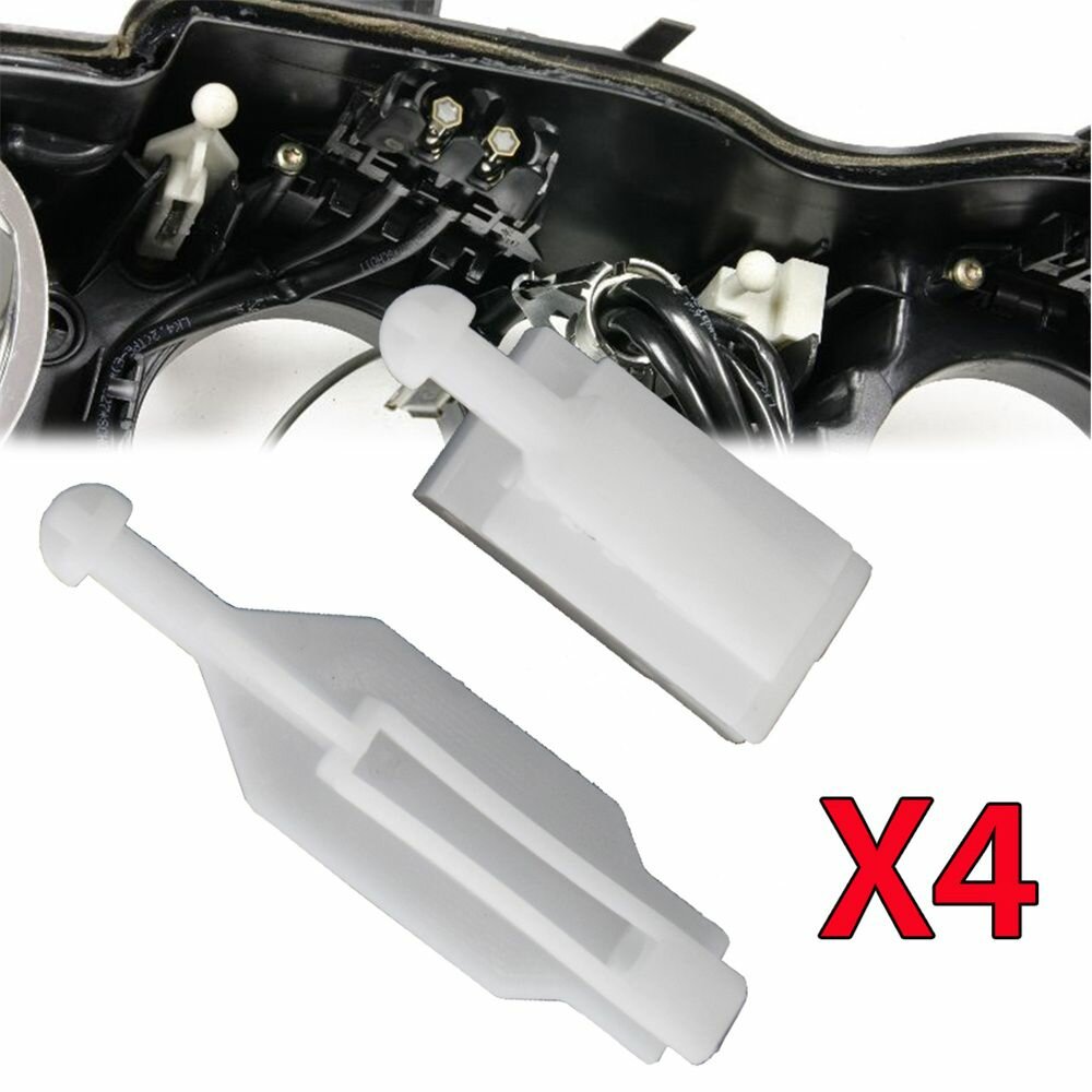 4 Комплекта Держателя Отражателя Ксеноновых Фар 63120027924 Для BMW 5 Серии E39 2000-03