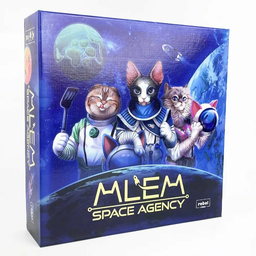 MLEM: Стратегическая Игра 2-5 Игроков 30-60 Минут Вечеринки + Коврик