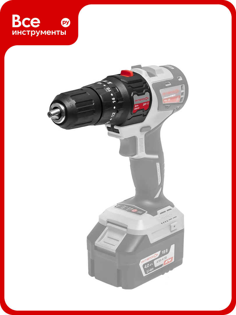 Модуль дрели ударной Интерскол ДАУ-13 мультимакс 755.0.3.08