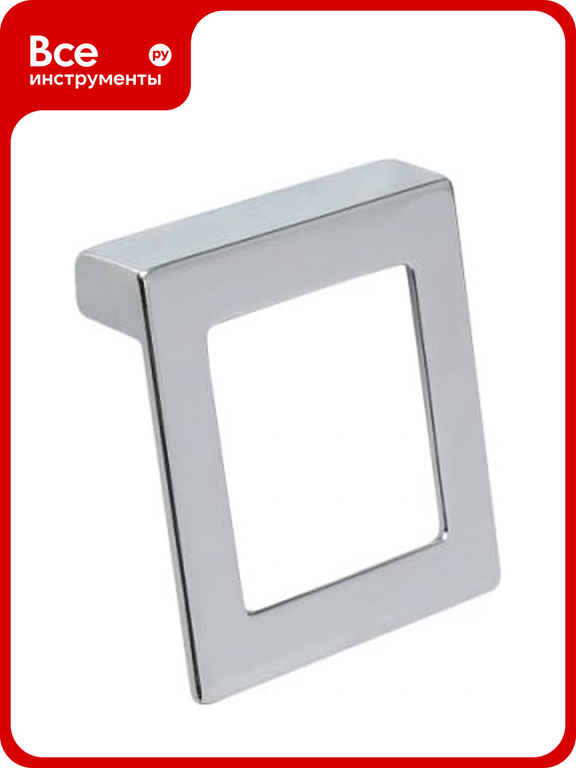 Ручка-скоба CITTERIO GIULIO 32 мм, отделка хром глянец 8.1047.0032.40