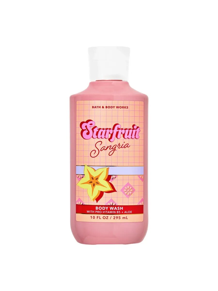 Гель для душа Bath&Body Works Starfruit Sangria