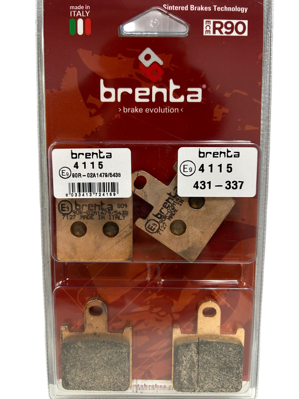 Тормозные колодки Brenta BR4115 (FT4115)