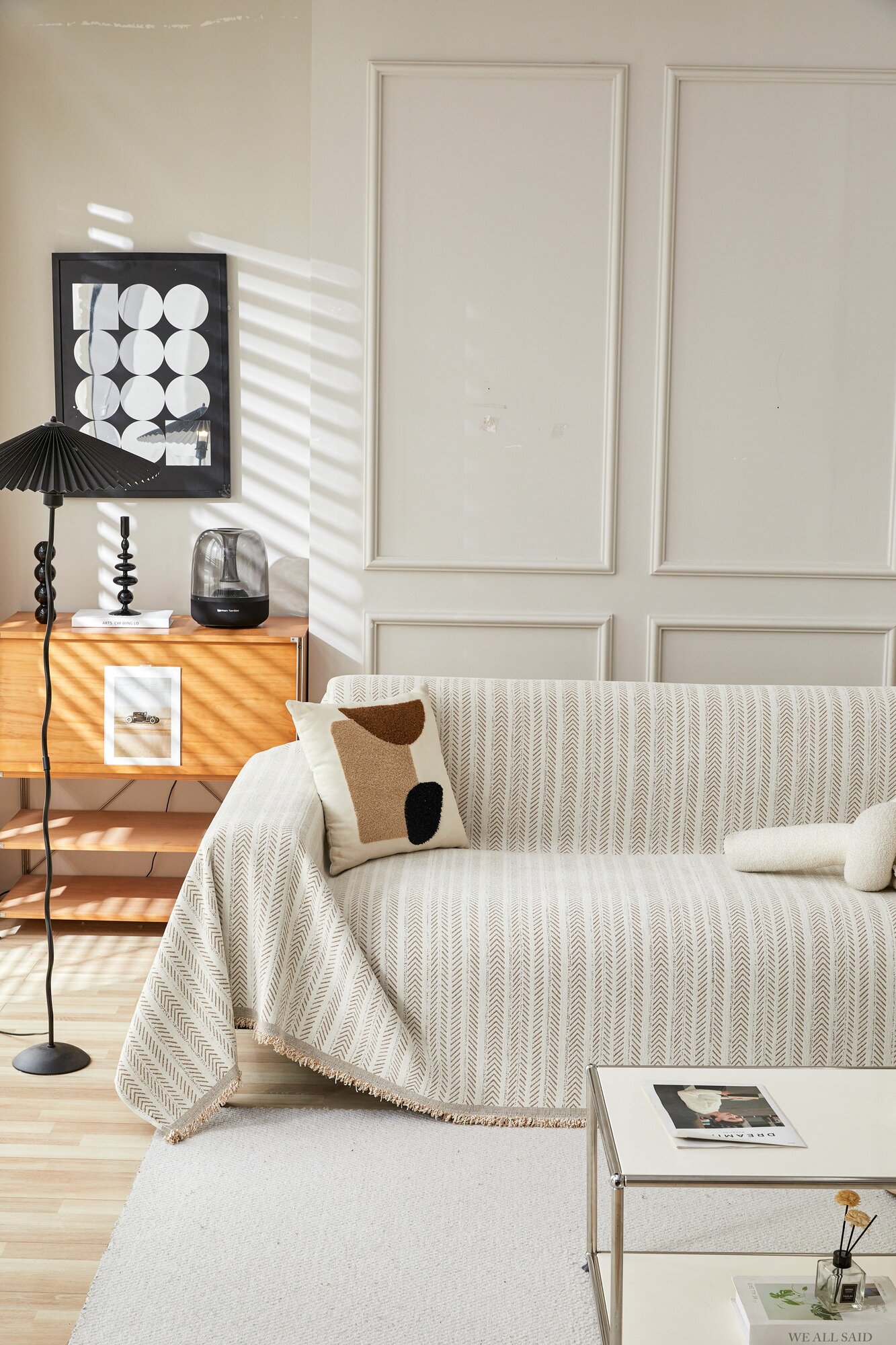 Универсальный чехол на диван без подлокотников трехместный , для дивана-книжка, клик кляк, без перил, на резинке, книжка, бединге.