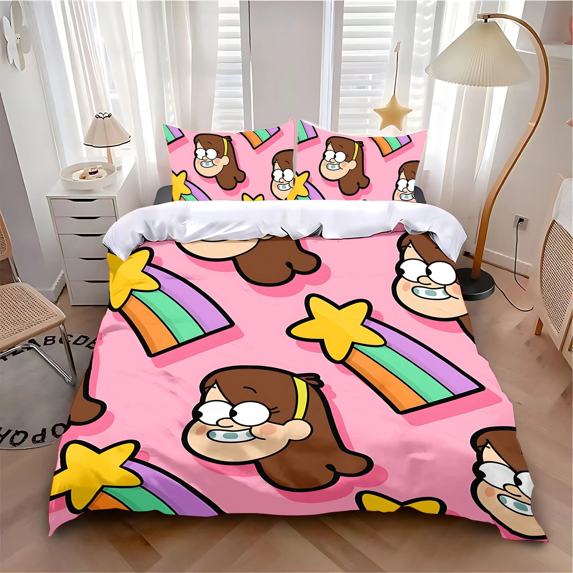 Комплект постельного белья G-Gravity F-Falls из полиэстера 150x200cm 3pcs, 8