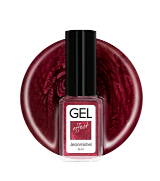 Jeanmishel Gel Effect Лак-гель для ногтей 6 мл. №180 искрящийся медный