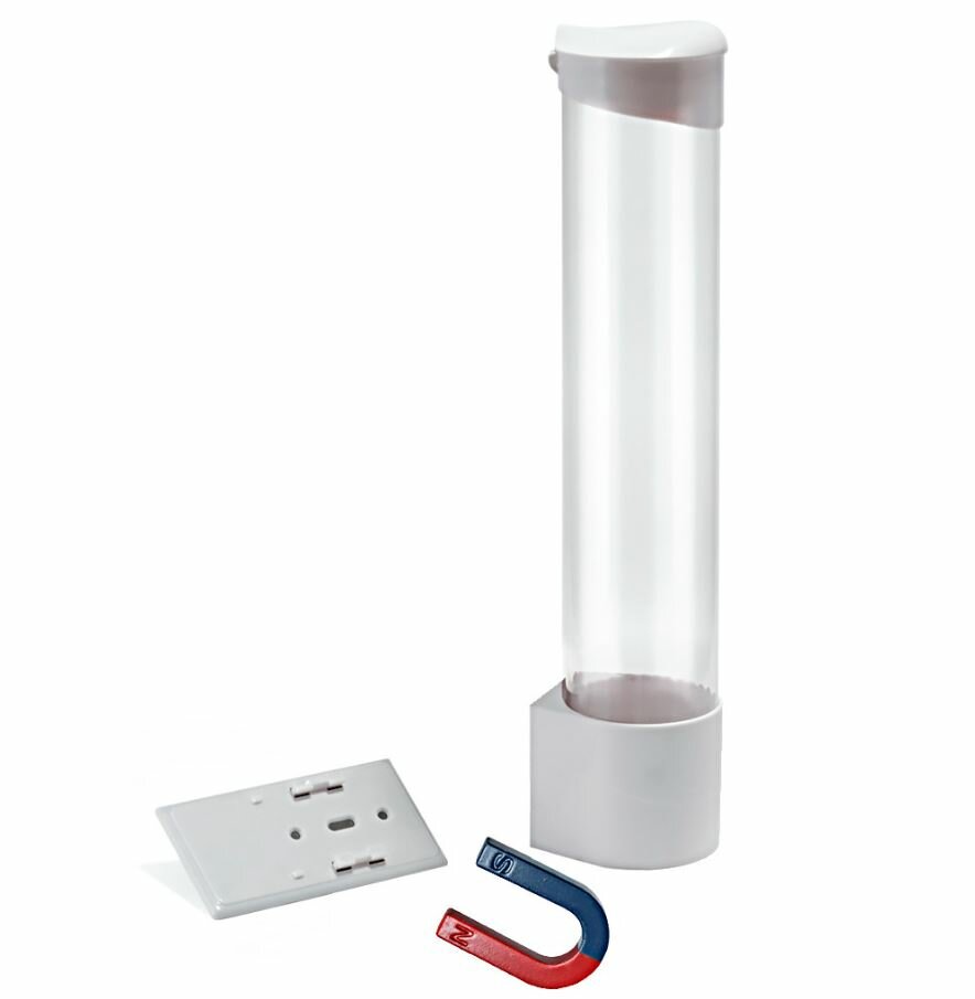 Стаканодержатель Aqua Work CH-1 белый, на магните