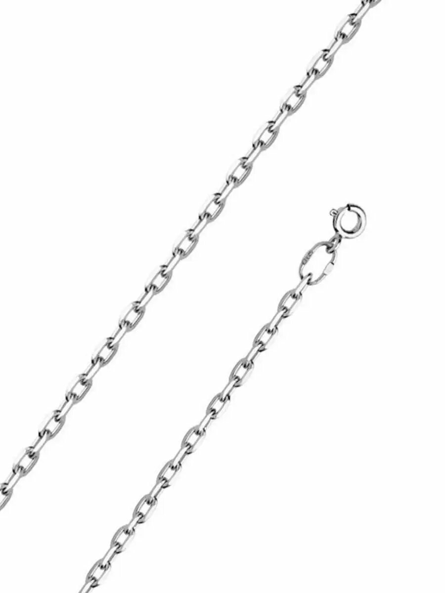 Цепь серебро, 925 проба, родирование