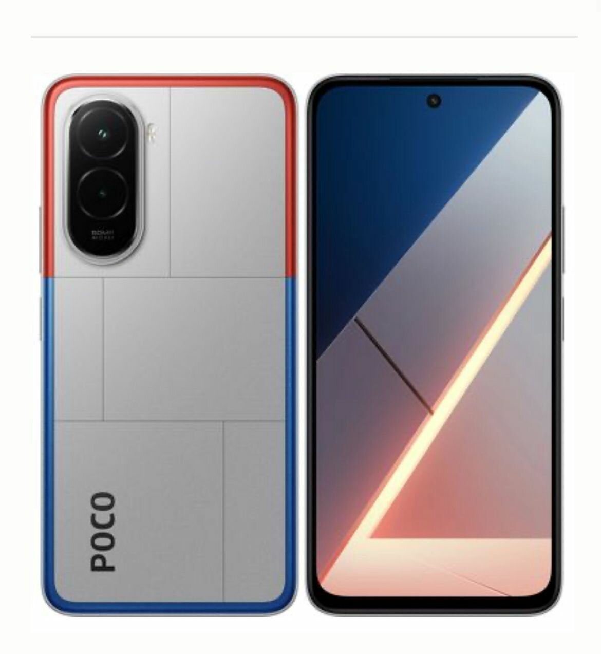 Смартфон Xiaomi Poco M7 8/256Gb, Silver (Серебристый), 7000 mah, EU