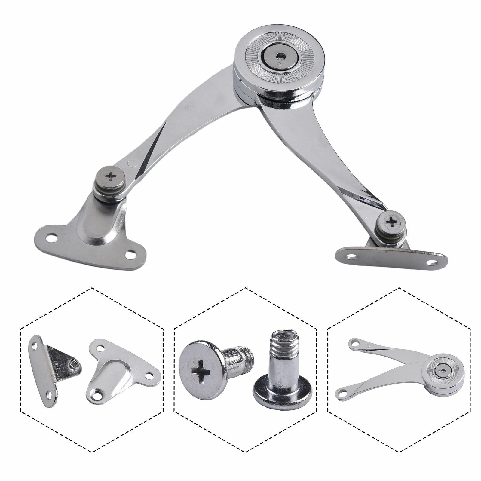 OZ-TWTU-Дверца кухонного шкафа, регулируемая петля, гидравлические петли с произвольной остановкой, мягкое закрывание, подъемный механизм для мебели, фиксатор, поддерживающая фурнитура