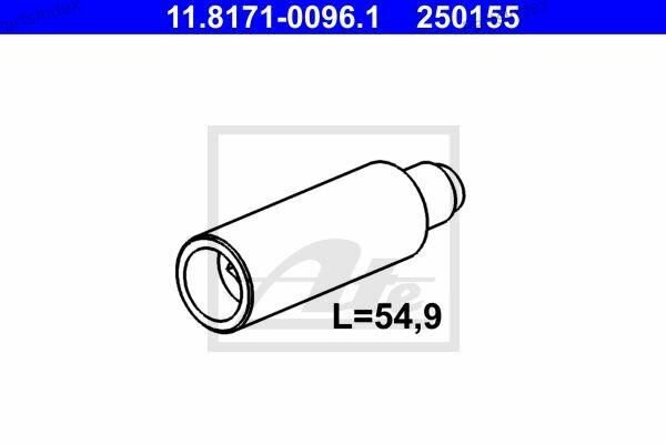 Направляющая колодок 11.8171-0096.1, ATE 11817100961