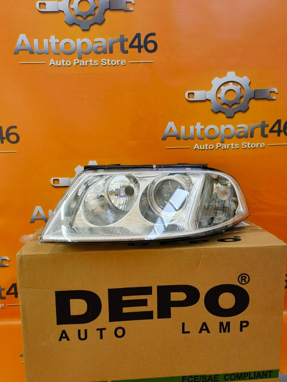 Левая фара Фольксваген пассат Б5+ passat b5 DEPO тайвань отличное качество
