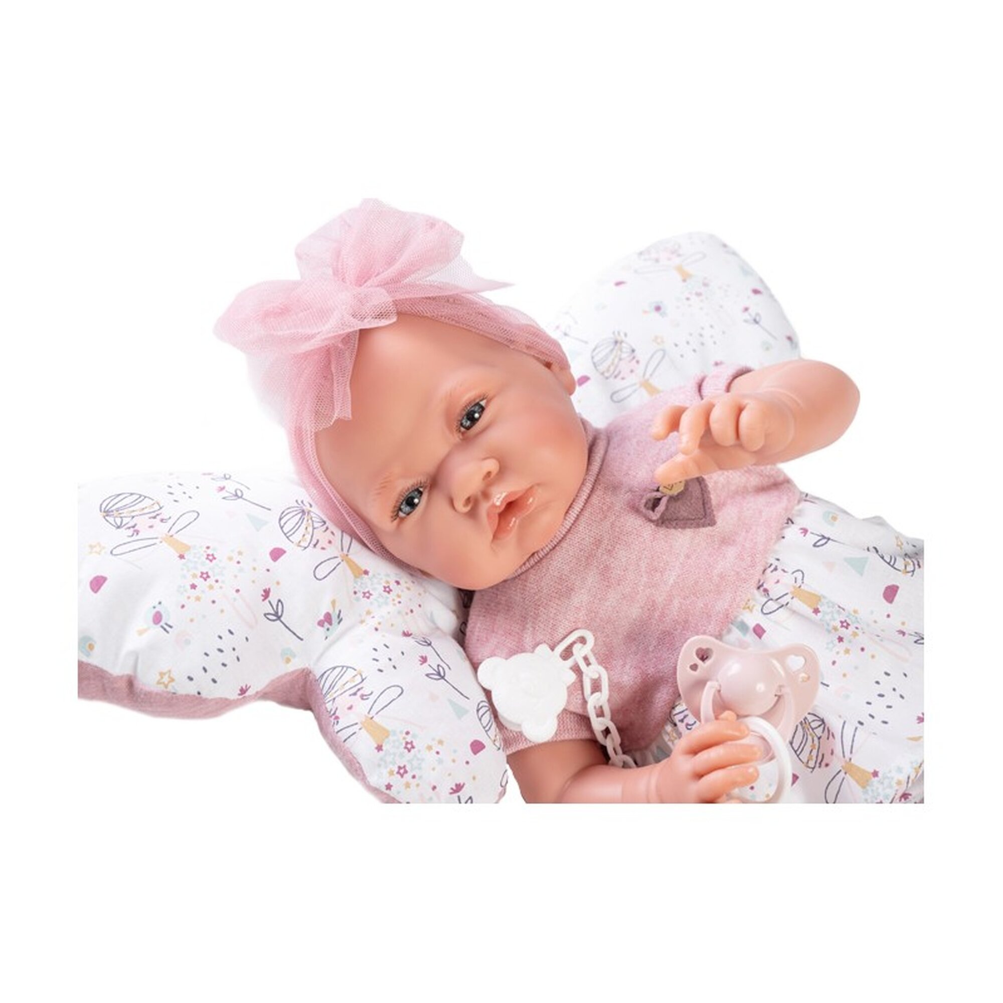 Кукла Antonio Juan Baby Mariposa 33224, с подушкой, 40см, Испания