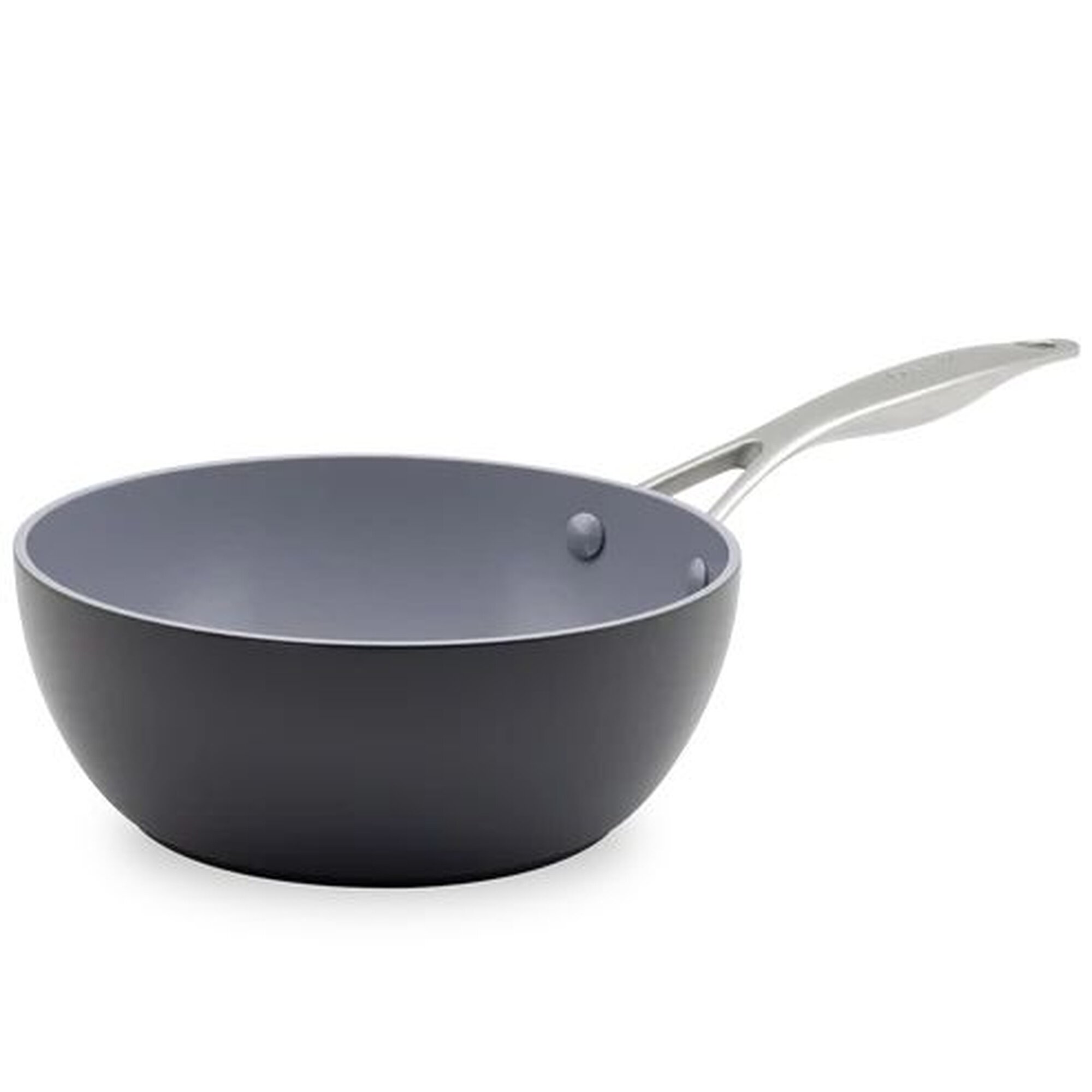 Сотейник GreenPan Venice Pro 20 см 2 л из алюминия, цвет черный-CW-CC000585-001