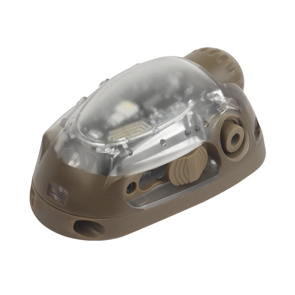 Тактический шлем сигнальный светильник красный зеленый синий белый IR CB