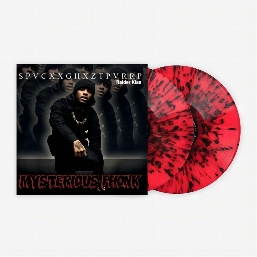 Виниловая Пластинка SPVCXXGHXZTPVRRP - Mysterious Phonk: The Chronicles Of SPVCXXGHXZTPVRRP 2 x Пластинки, LP, Album, Club Edition, Limited Edition, Numbered, Red & Black .