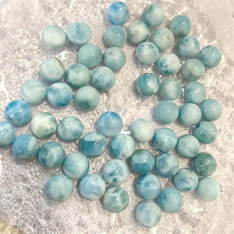 Ларимар кабошон 2-16 мм