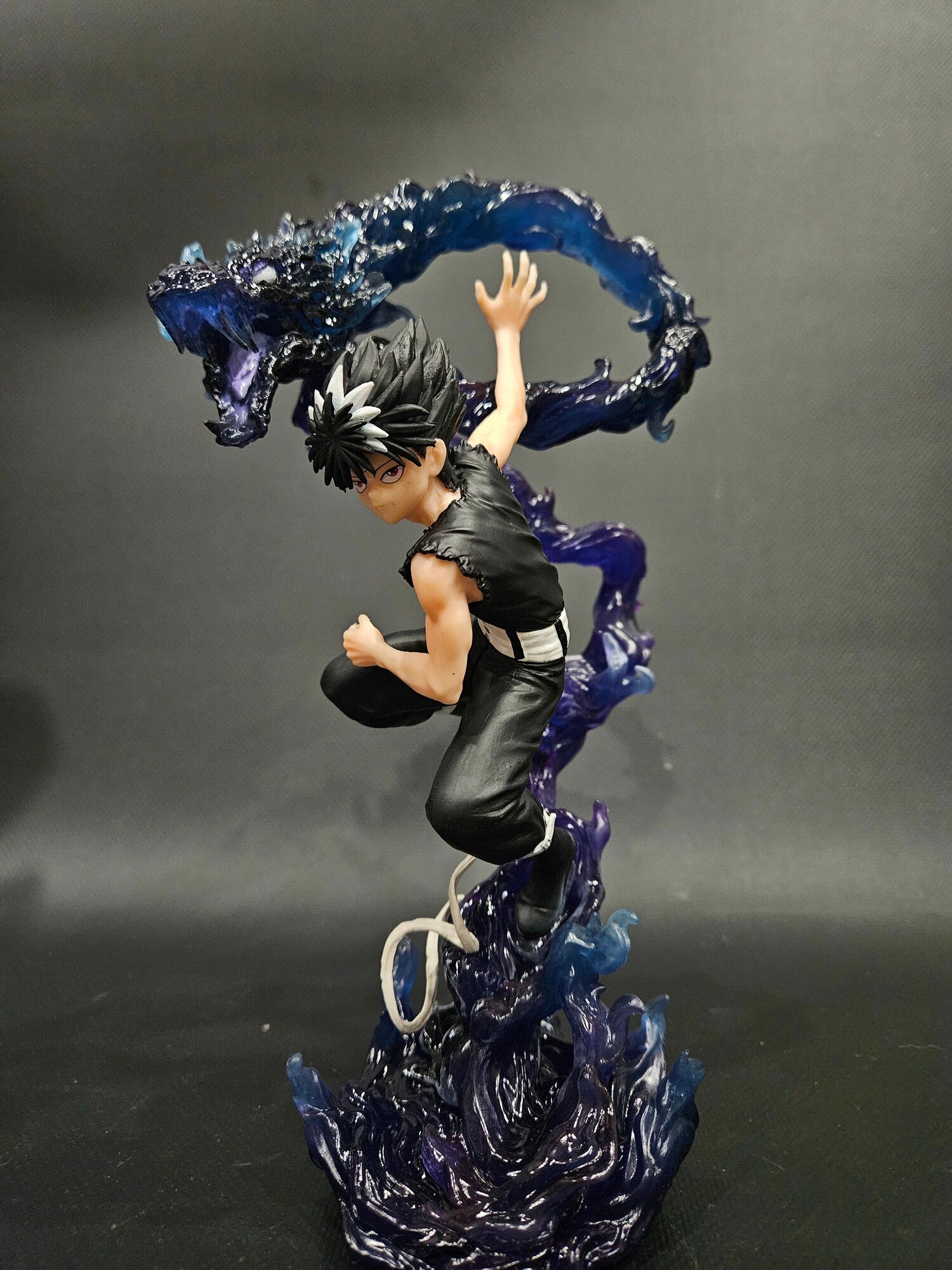 Аниме фигурка Отчёт о буйстве духов / yu yu hakusho, Hiei /Хеи, 24см