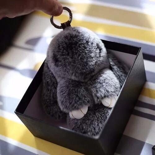 Натуральный плюшевый кролик-украшение, аксессуар из меха рекс-кролика, плюшевый кулон для телефона, сумки, рюкзака,