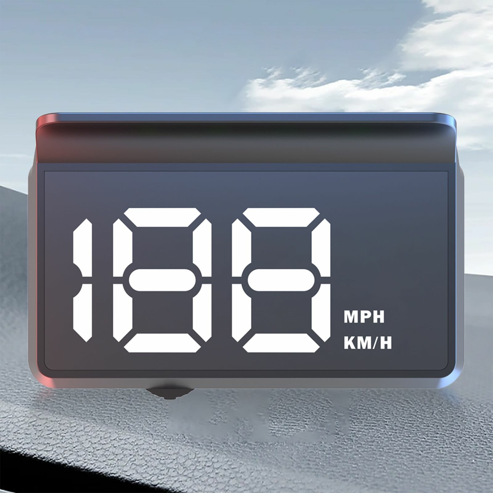 Проекционный дисплей (HUD) для автомобиля, GPS спидометр, простая установка без сверления, подключи и работай