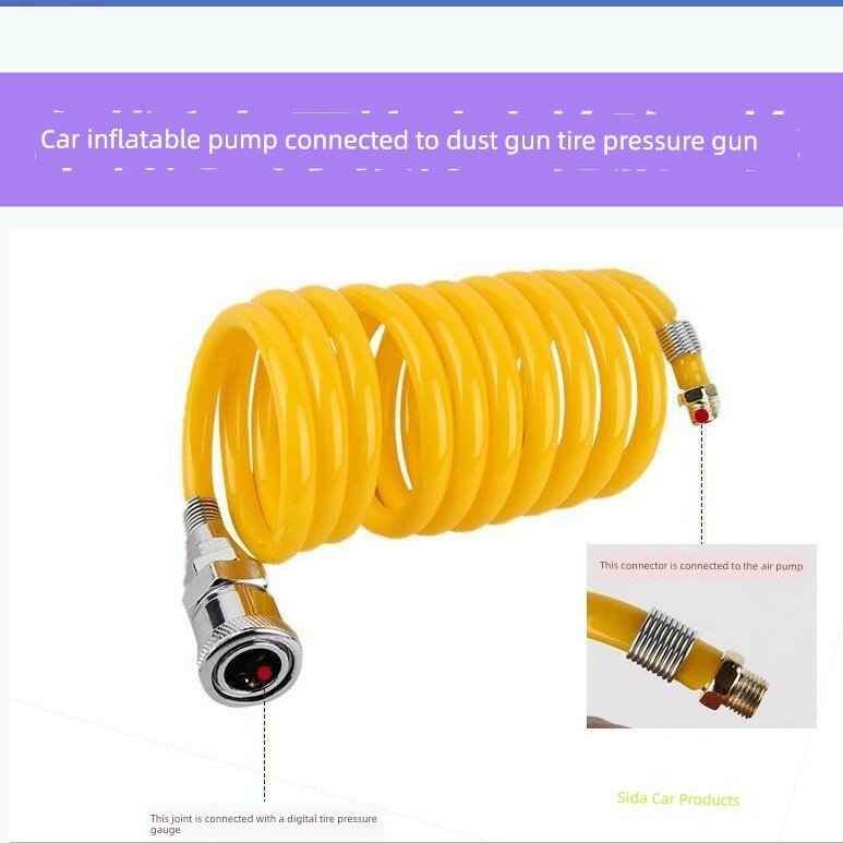 Шланг для автомобильного насоса Ulite, аксессуары для насоса, воздушный шланг, насадка для насоса, коннектор для