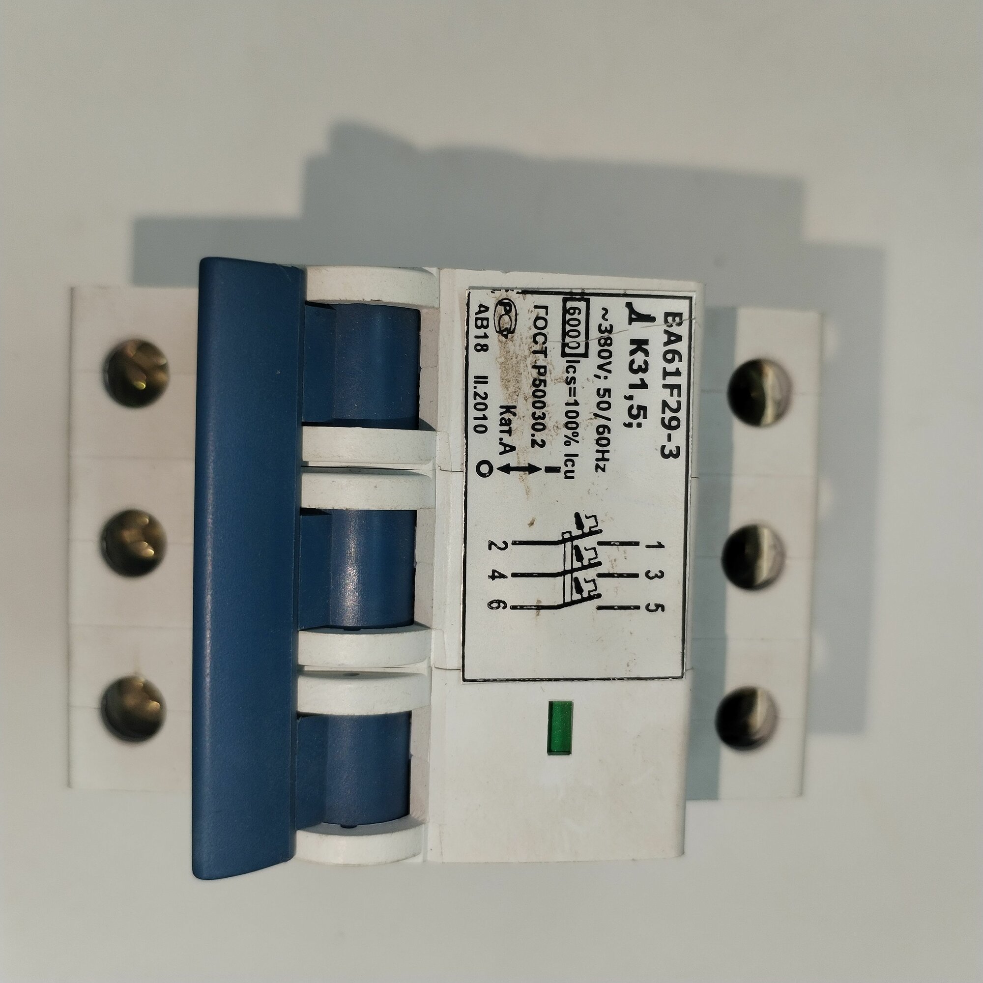 Автоматический выключатель BA61F29-3C, 31,5 А