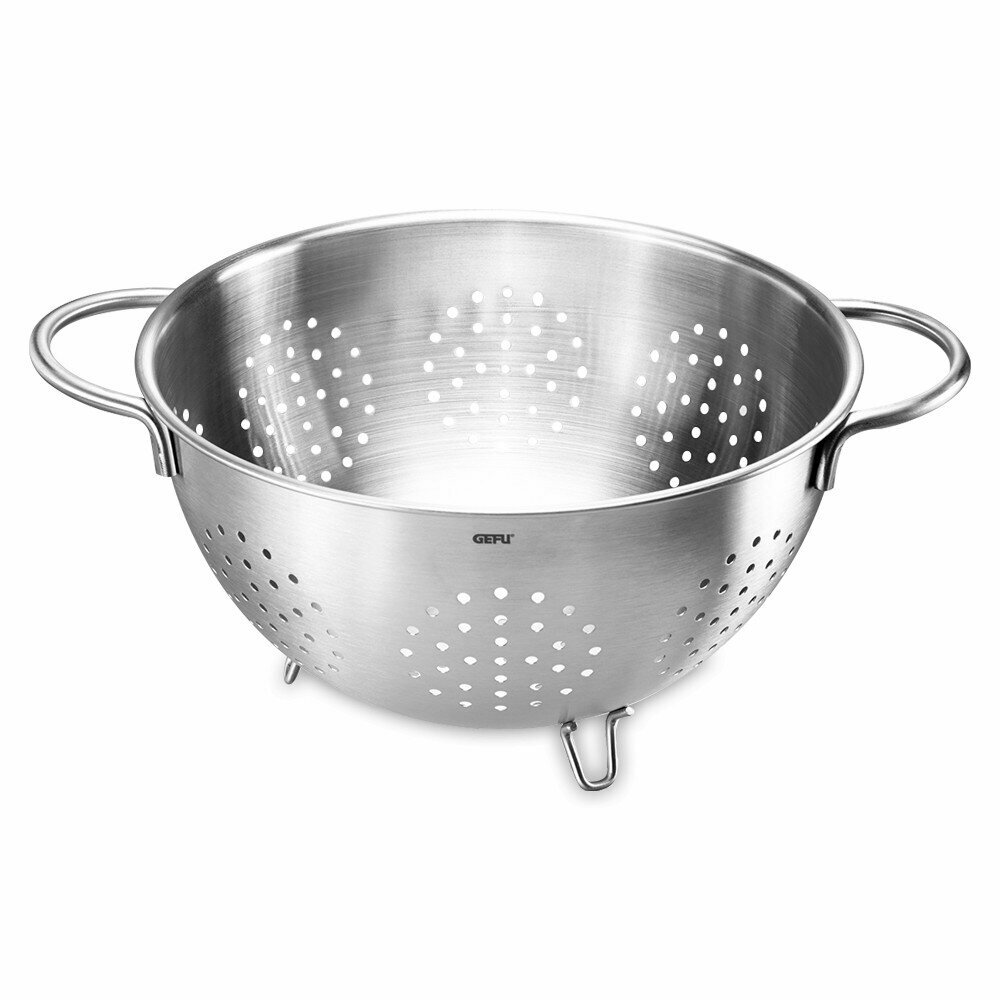 Дуршлаг GEFU Colino 28130, нержавеющая сталь, 24см, серебристый