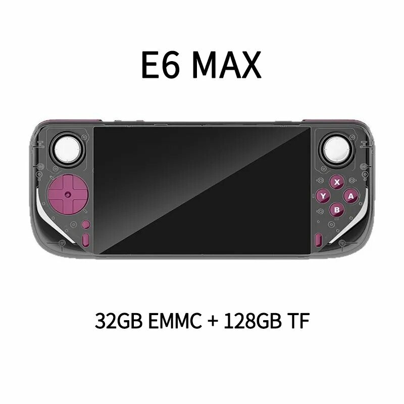 GAMEMT E6 Max 32+128GB симулятор приставка ретро игровая консоль портативная, Android система, 5inches, 60Hz, 10000 игра