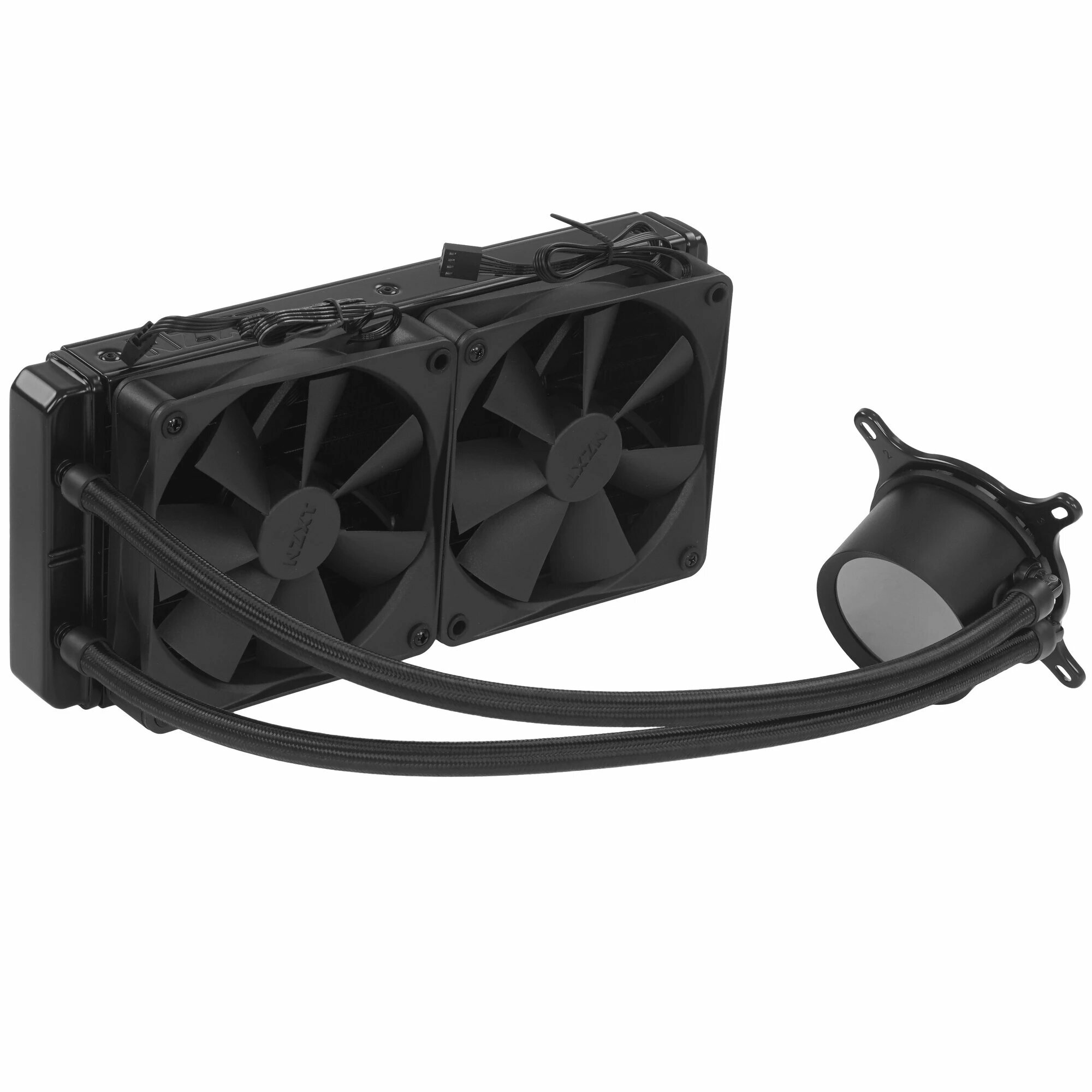 RL-KN240-B10 / Система охлаждения NZXT Kraken 240 черная (120 мм - две секции, разъем помпы - 4 pin,