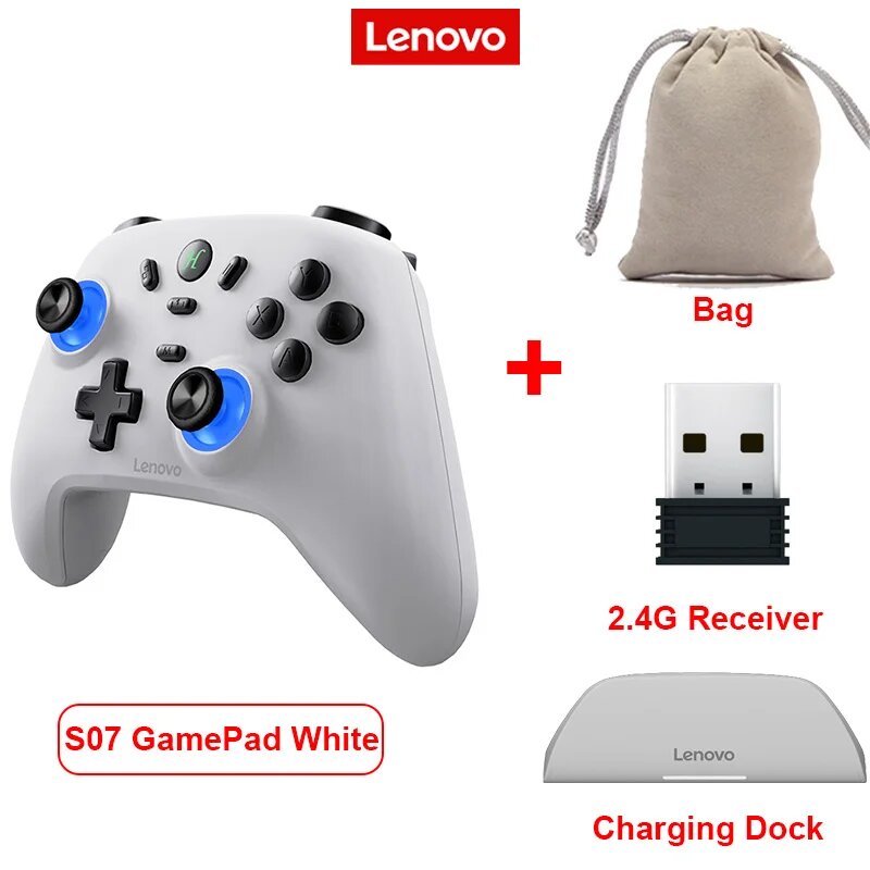 Беспроводной геймпад Lenovo S07 для ПК, Nintendo Switch Whit Bag Receiv Dock