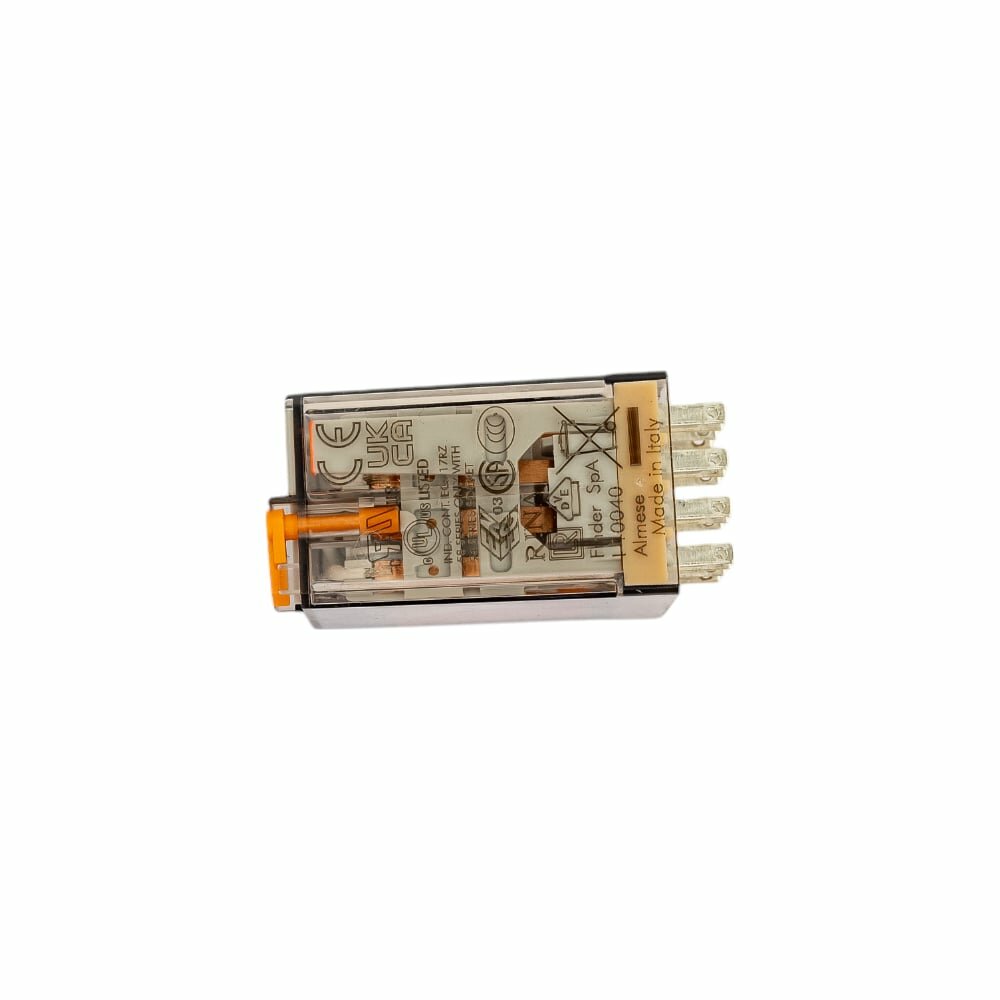 Промежуточное реле Finder 4 перекидных контакта 7А, 230В AC, 553482300040