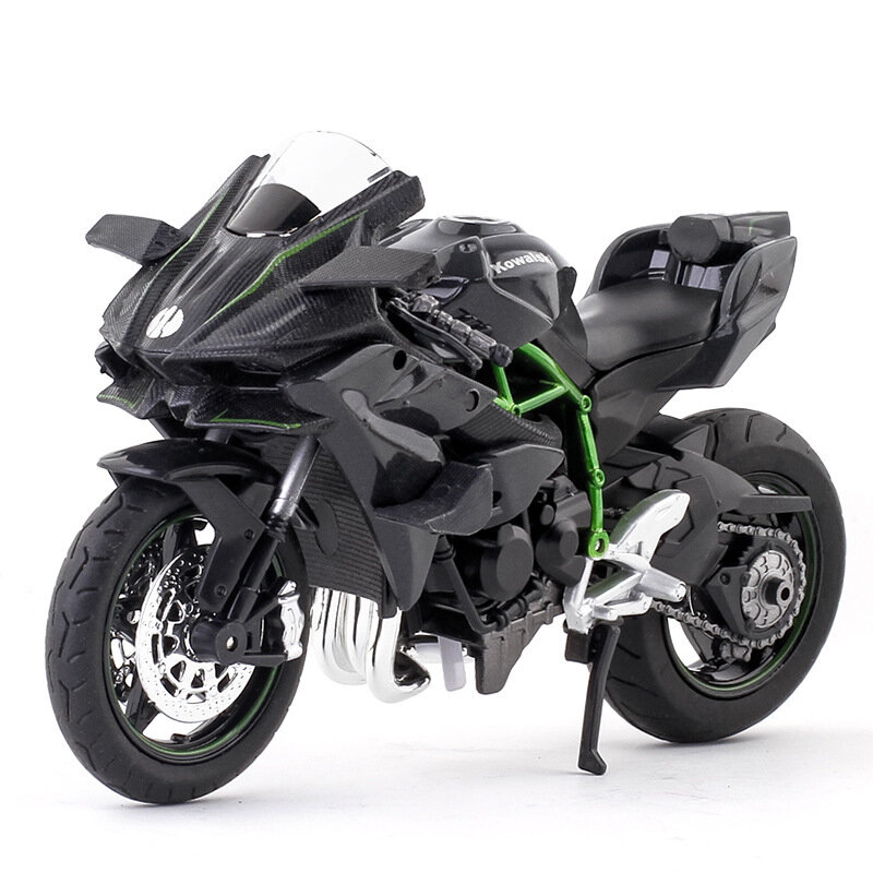 Модель мотоцикла Huayi 1/12 H2 из сплава, игрушечный скутер с звуком и светом, тяжелый мотоцикл M12-32A