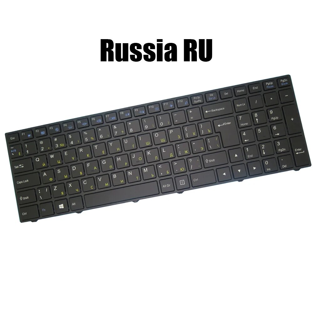 Клавиатура Aquarius Cmp NS677 Russia RU с подсветкой