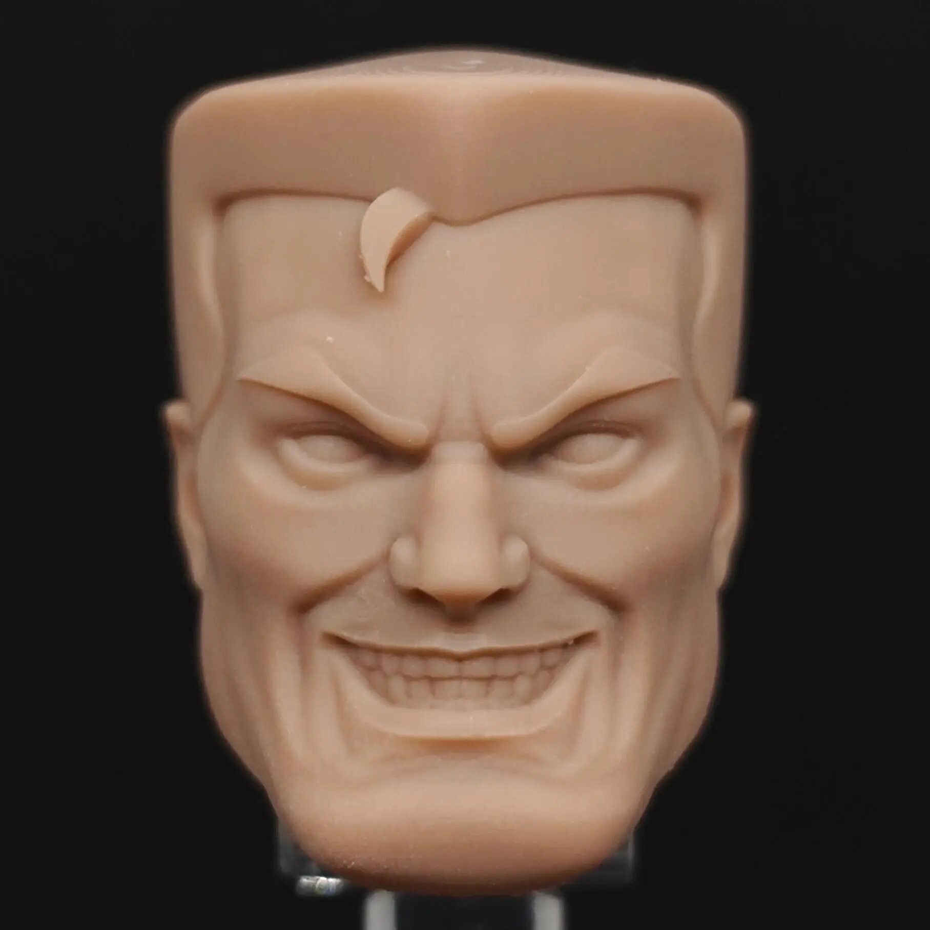 Неокрашенная голова Венома для фигурки Hot Toys 1/12 bm23587 B, For ml Body