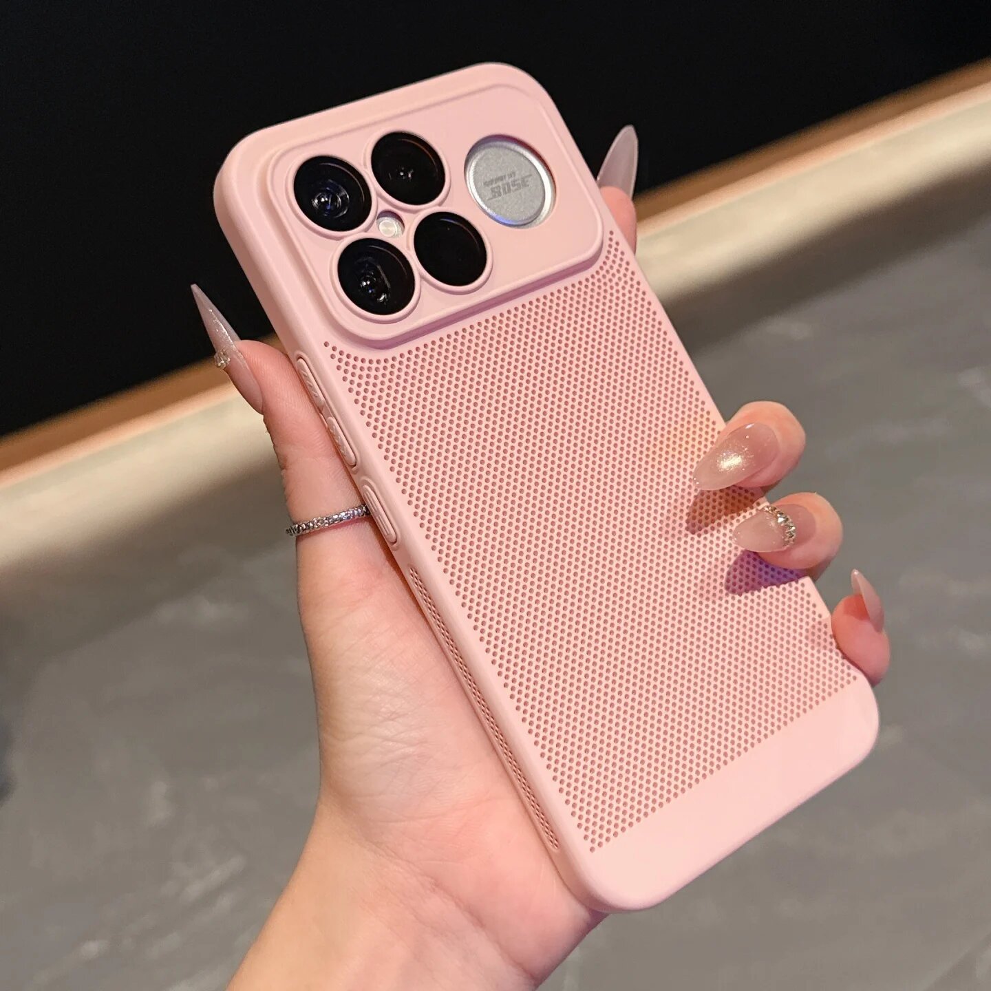Чехол с рассеиванием тепла для Xiaomi Mi Poco F8 Ultra F8 Pro, защита Поко F8 ультра, Розовый, Pink