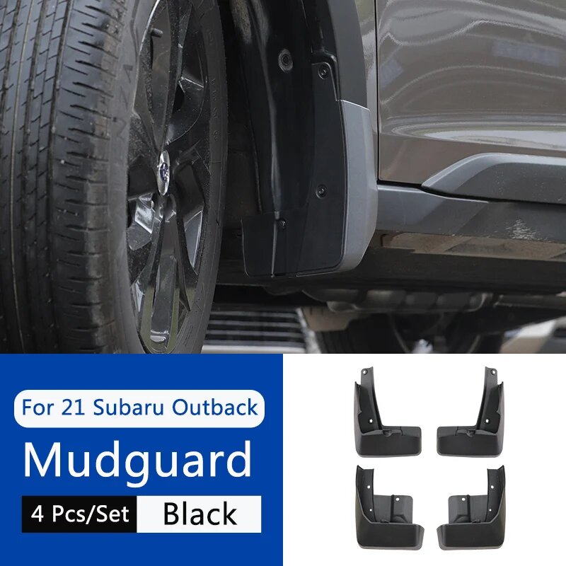TAJIAN автомобильные передние и задние колеса, брызговики, накладка, защита крыла, брызговик, внешний аксессуар для Subaru Outback 2021-2024