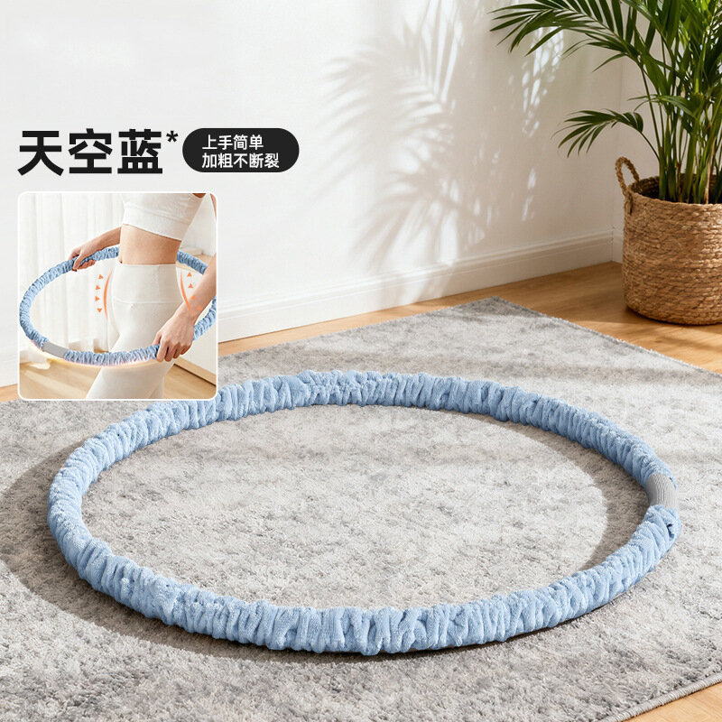 Новый полиэстеровый мягкий хула-хуп для похудения, не причиняющий боли в талии, весенний хула-хуп для похудения живота, оптовая продажа