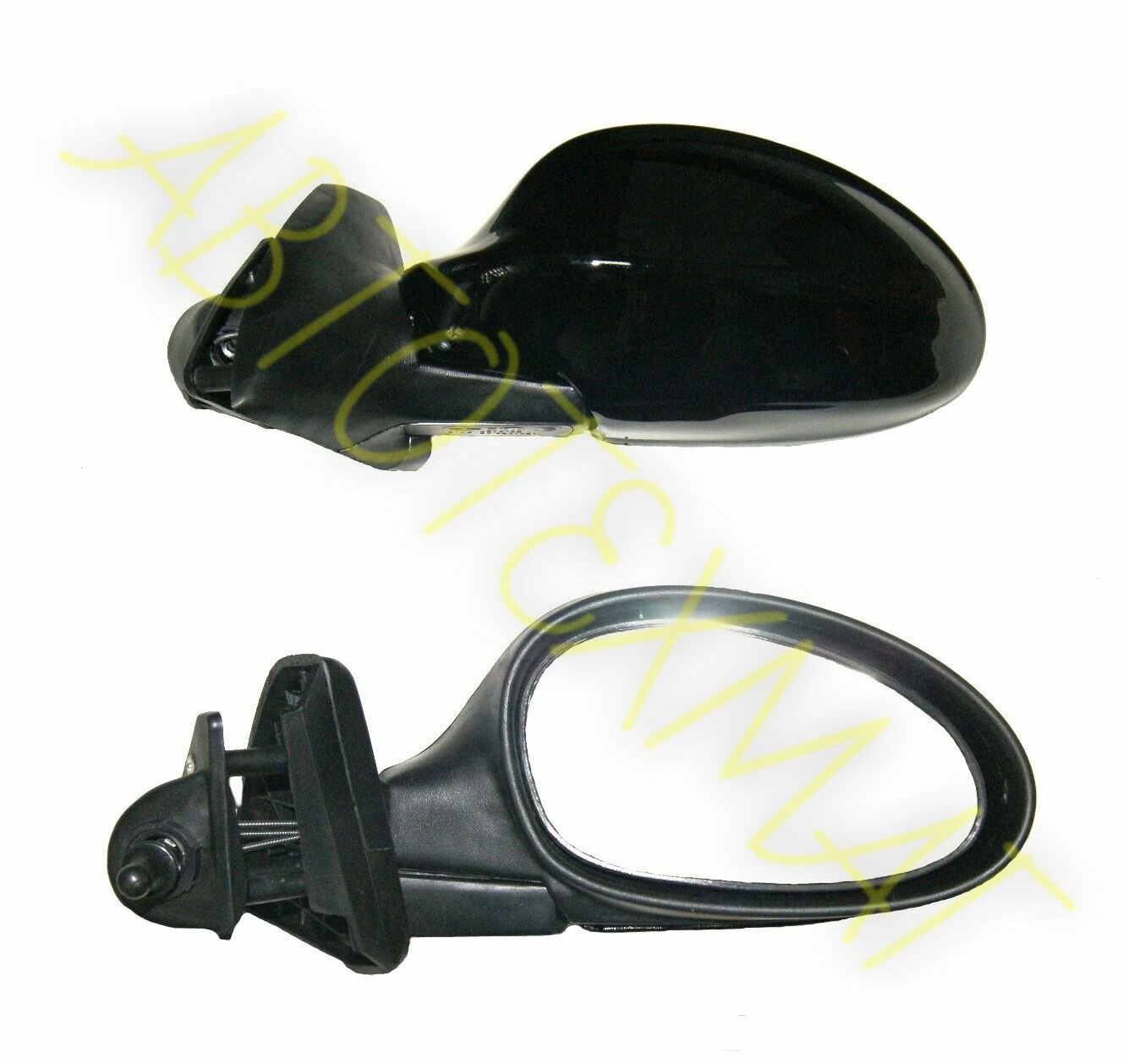Зеркало боковое ВАЗ 2108, 2109, 2113, 2114, 2115 комплект в корпусе люкс, комплект.