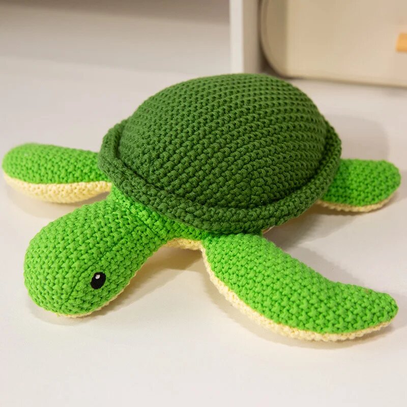 Kawaii вязаные плюшевые игрушки, мягкий медведь, кролик, слон, лиса, динозавр, вязаная крючком кукла, детская успокаивающая развивающая игрушка, реквизит для фотосъемки