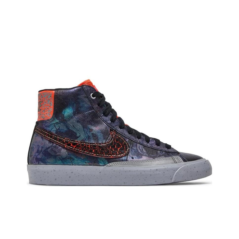 Кроссовки NIKE Blazer, размер EU 42 стопа (26.5CM), фиолетовый — фото 1