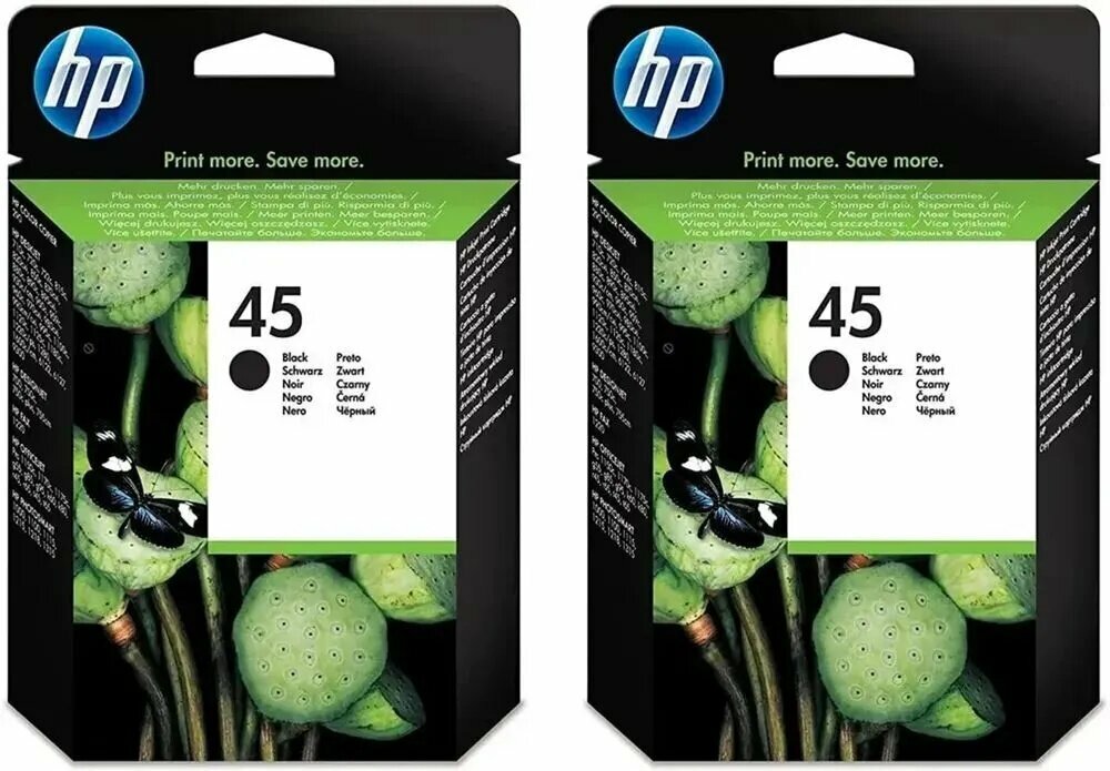 HP Картридж, оригинал, Черный (black), Белый (white), 2 шт
